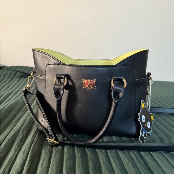 Bags | Black Chococat Loungefly Crossbody Purse Nwt Bag | Poshmark